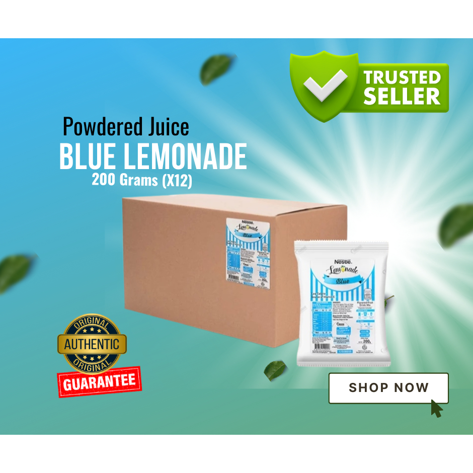 Blue Lemonade 1 Box (12 Packs) | Shopee Philippines