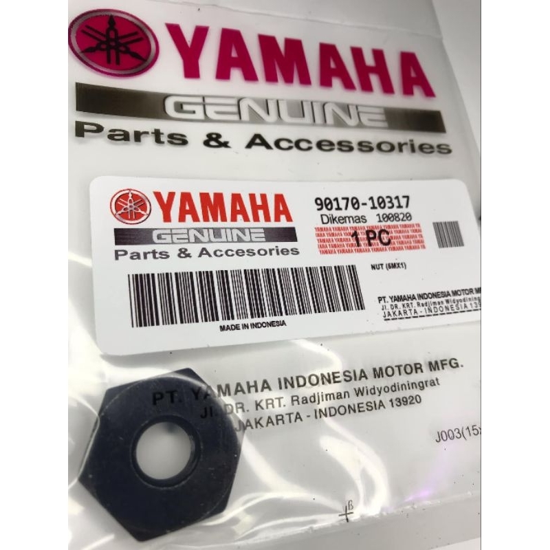 YAMAHA Genuine Clutch Bell Nut for Mio Sporty/ Mio Amore/Nouvo | Shopee ...