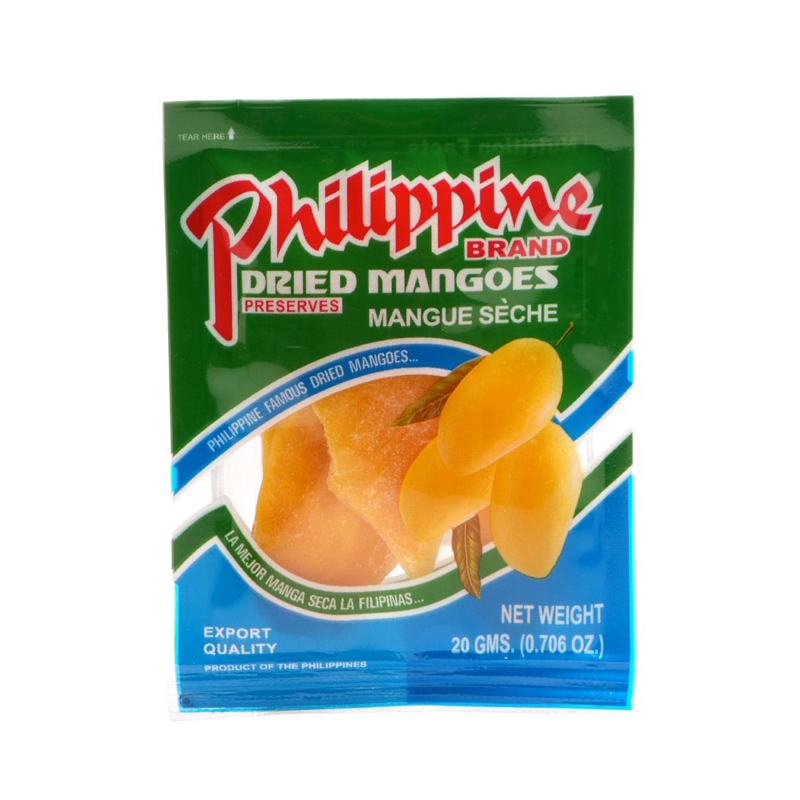 Philippine Brand Dried Mango Chips 20g | Shopee Philippines