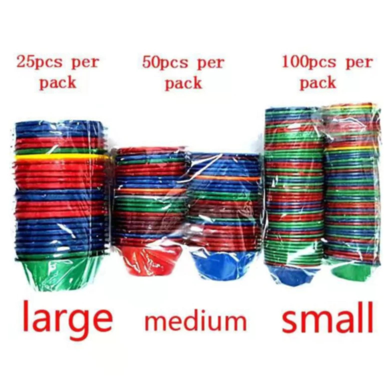 LINLAN Puto Molder Plastic Small,Medium,Large Assorted Color Plastic ...
