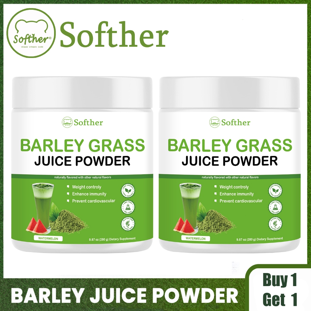 Softher Barley Grass Powder Original Boost Energy Barley Powder Support ...