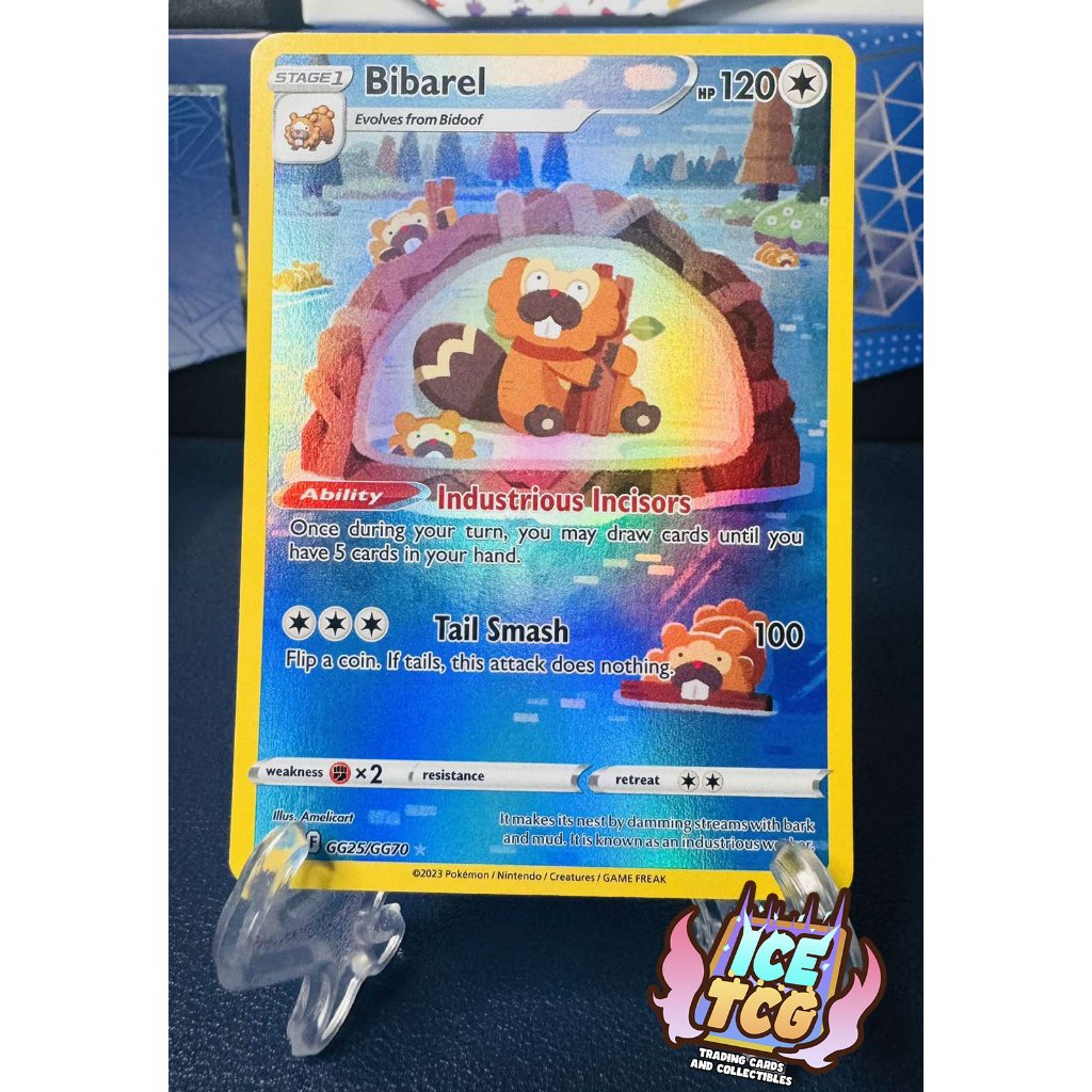 Bibarel - GG25/GG70 - Holo Rare (CZ) | Shopee Philippines