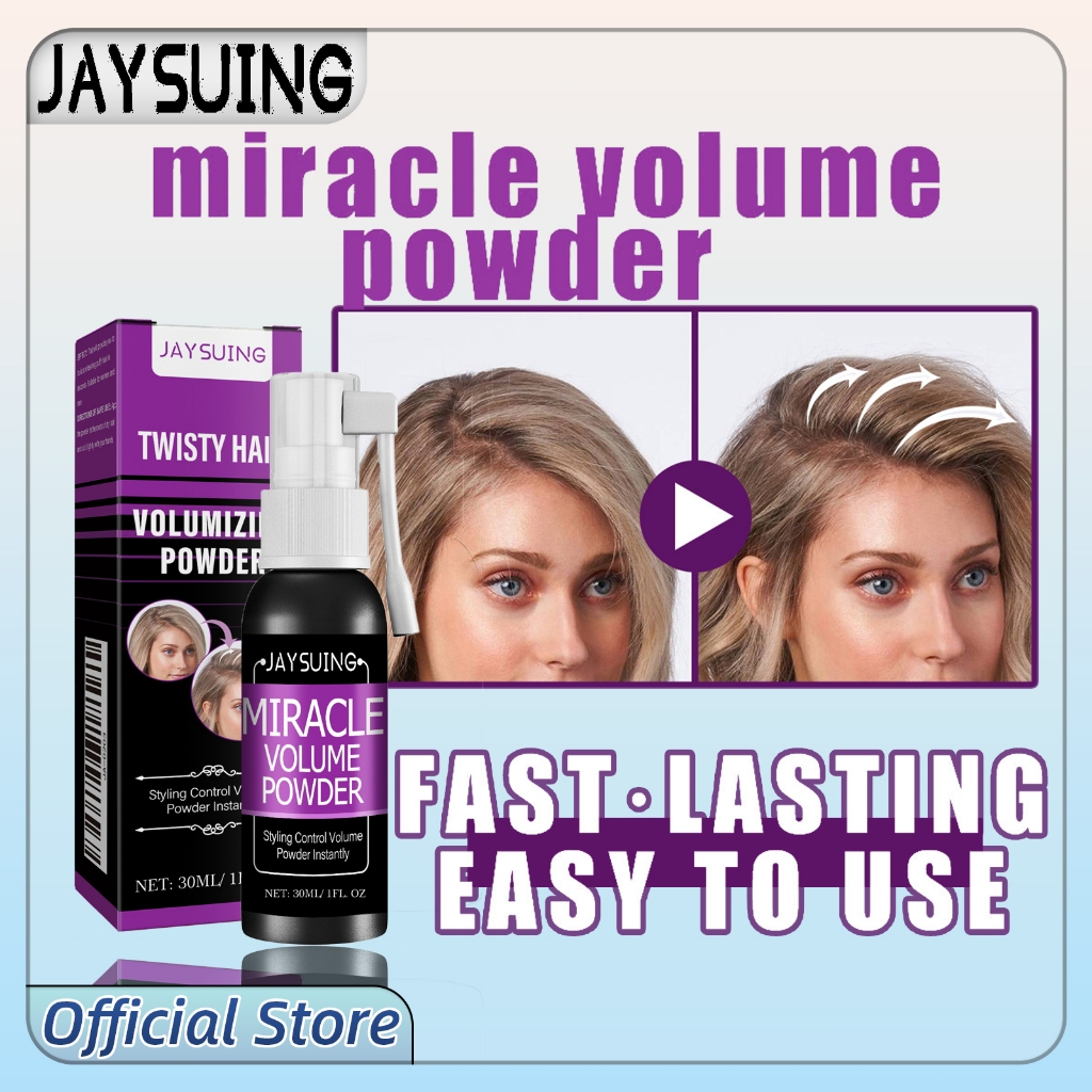 Jaysuing Hair Volumizer Spray 30ml Long Lasting Fluffy Hair Oil-Control ...