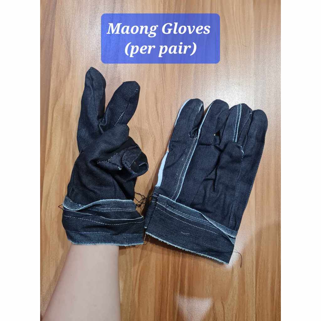 Maong Gloves / Working Gloves / Construction Gloves High Quality (per ...