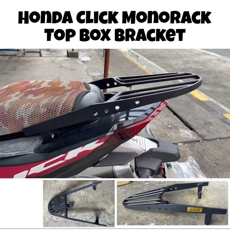 Click 125i / 150i Monorack Top Box bracket Fit to click v1-v4 | Shopee ...