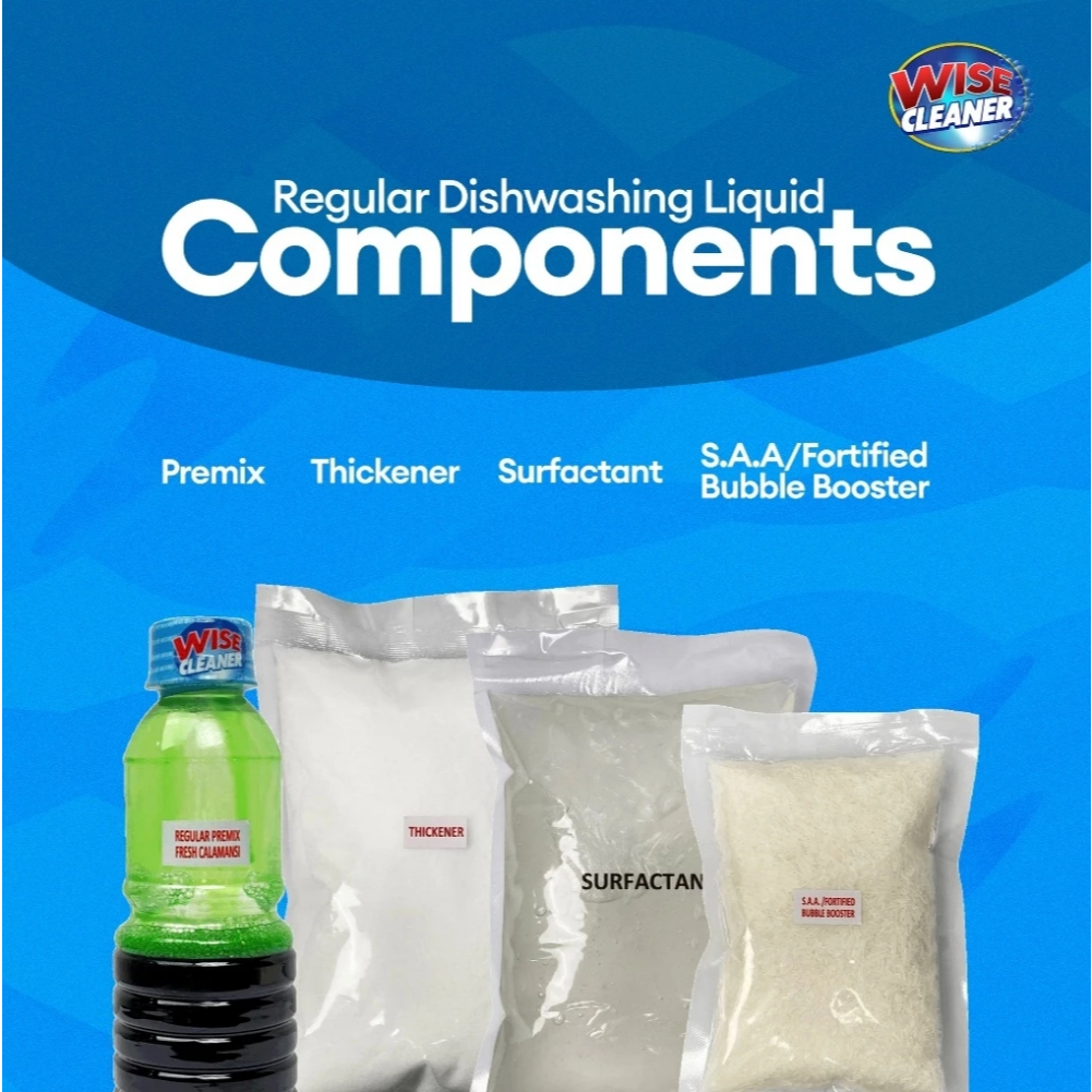 15-16L DIY Dishwashing Liquid Kit Wise Cleaner,3L Magic kit | Shopee Philippines