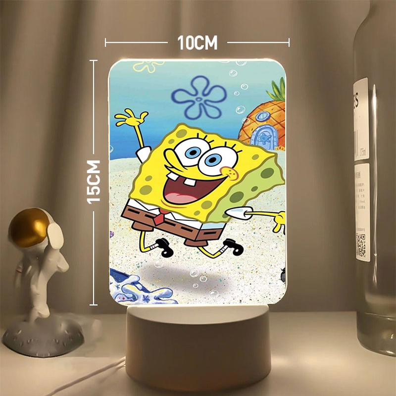 SpongeBob SquarePants Customized Acrylic Board Lamp | Shopee Philippines