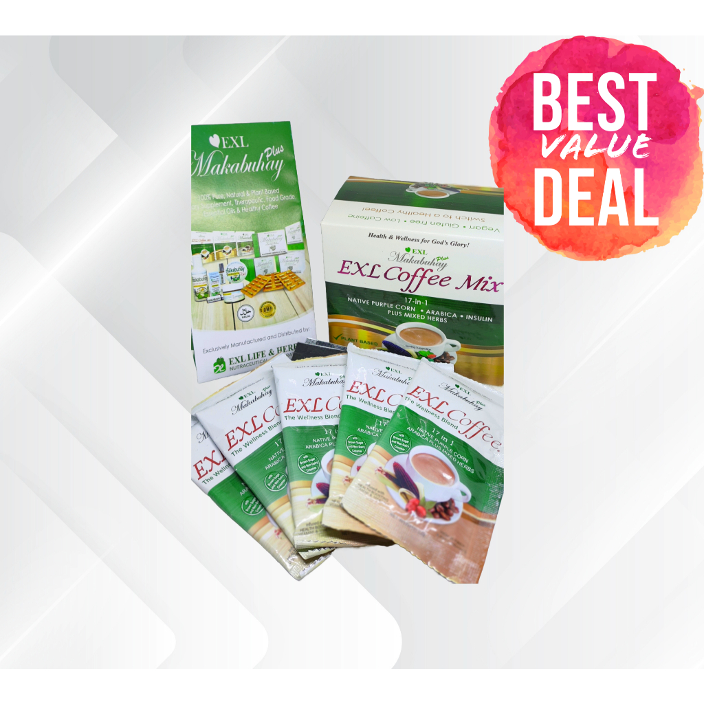 EXL Makabuhay Coffee Mix 17 in 1 (5pcs) Try-Me Bundle | Shopee Philippines