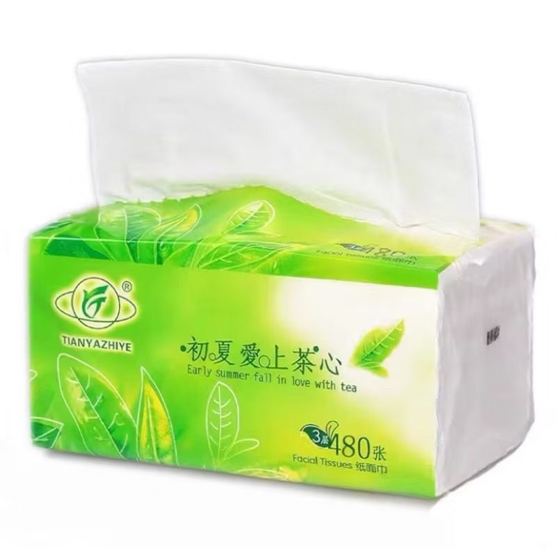 1 Pack of Soft & Gentle Facial Tissue Paper (3 ply) Napkin Travel Small ...