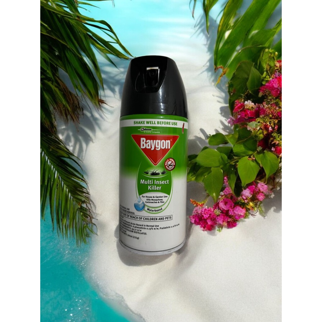Baygon Multi- Insect Killer Waterbased 300ml | Shopee Philippines