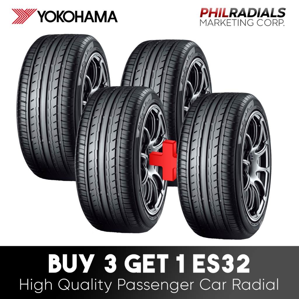 Yokohama 185/60R15 84H ES32 Quality Passenger Car Radial Tire BUY 3 GET 1 FREE | Shopee Philippines
