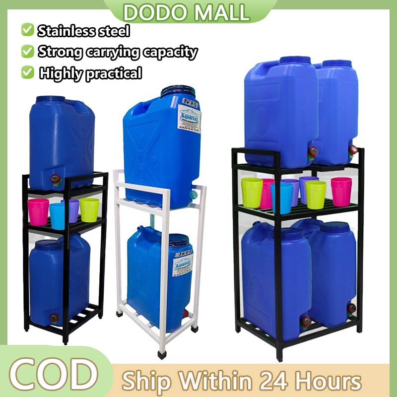 Water Gallon Rack All Metals Water Container Jug Organizer Rack Stand ...