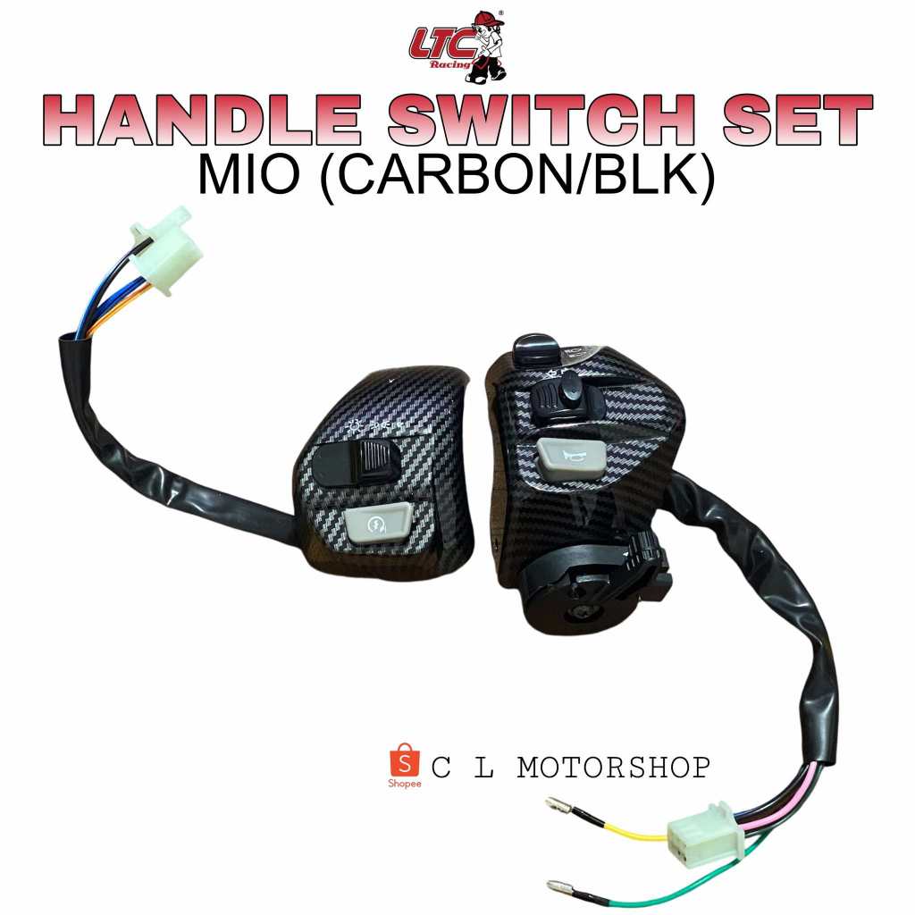 HANDLE SWITCH SET MIO (CABON/BLK) | Shopee Philippines