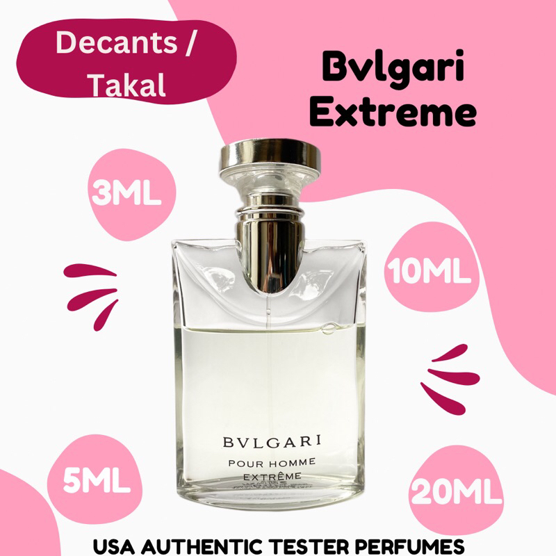 DECANT | TAKAL Authentic USA Tester Perfumes Extreme Pour Homme ...