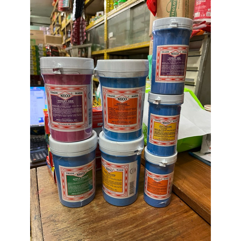 NECO FOOD COLOR 500g and 125g | Shopee Philippines