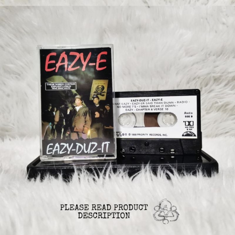 EAZY E ' EAZY-DUZ-IT ' ALBUM CASSETTE TAPE | Shopee Philippines
