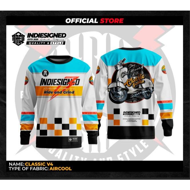 CLASSIC V4 RIDING JERSEY (INDIESIGNED OFFICIAL) | Shopee Philippines