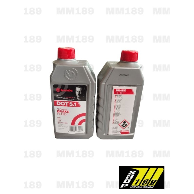 BREMBO PRIME BRAKE FLUID (DOT 5.1) 500ml | Shopee Philippines