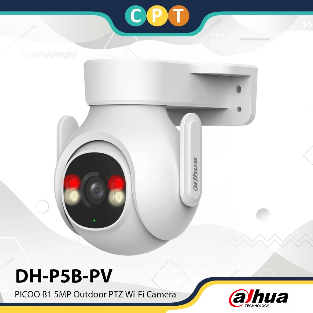 Dahua DH-P5B-PV PICOO B1 5MP OUTDOOR Pan & Tilt Wi-Fi Camera | Shopee ...