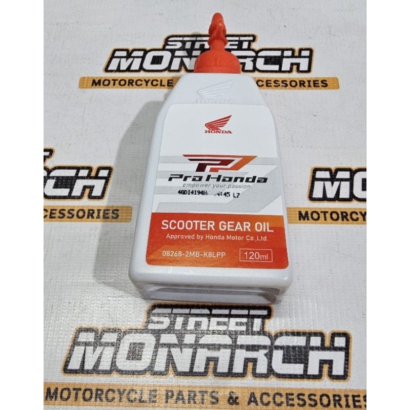 PRO HONDA SCOOTER GEAR OIL 120 ML FOR HONDA ADV PCX CLICK BEAT AIR ...