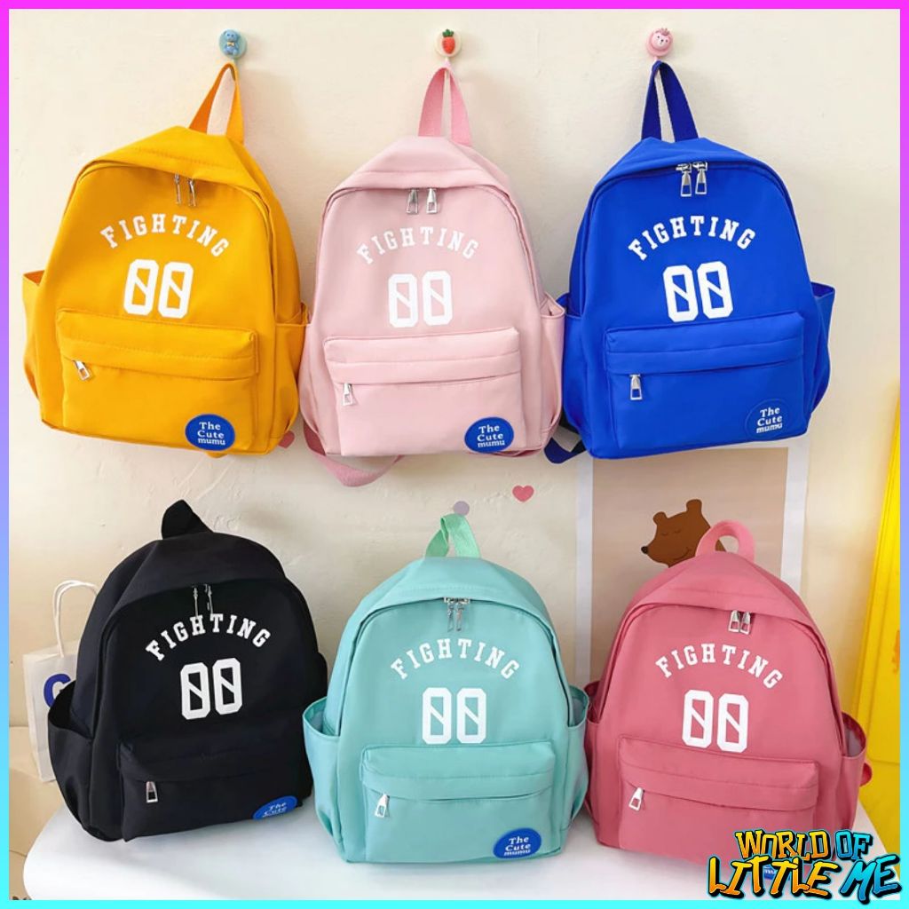 KIDS FIGHTING 00 Trendy Kids' Backpack Bag – Stylish & Practical for ...