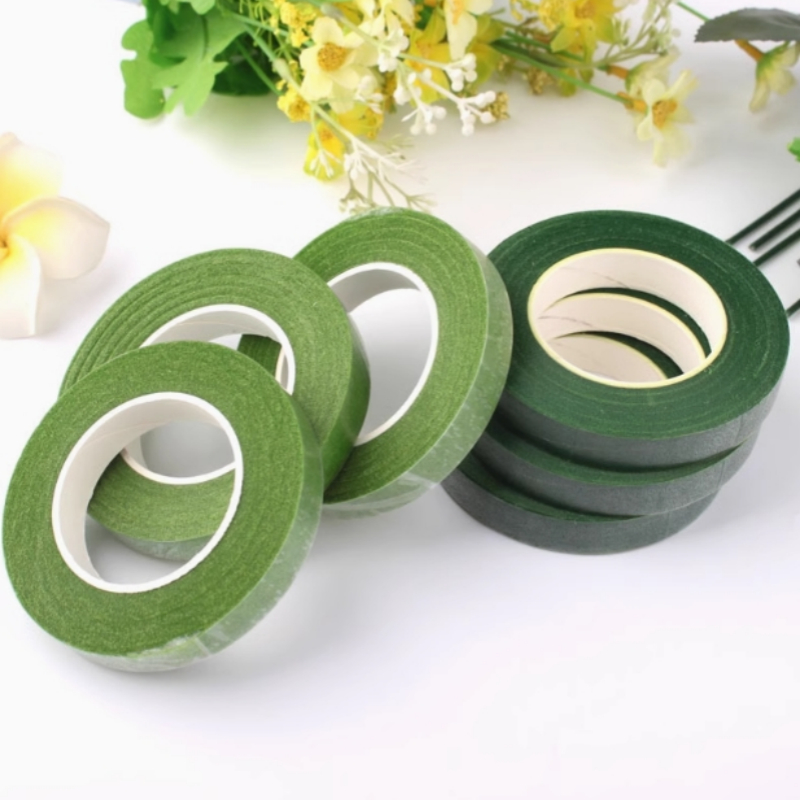 Floral Tape Flower Tape Green Paper Type Self Adhesive Tape Florist ...