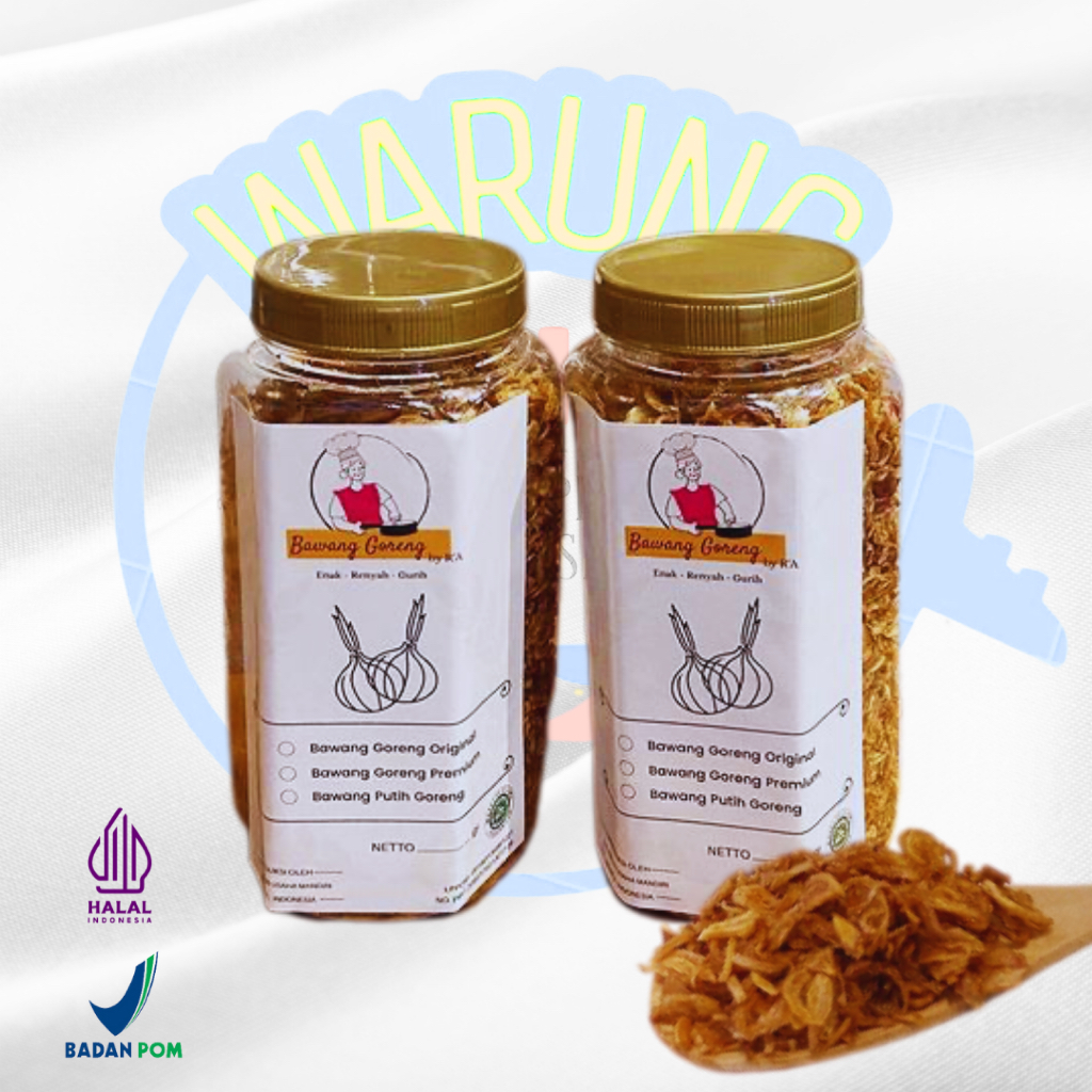 Indonesian Bawang Goreng 200G Fried Onion Shallots Original Condiment ...