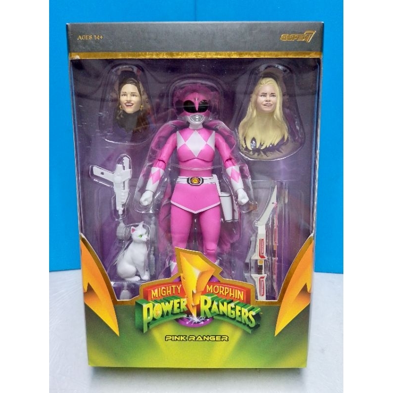 Power Rangers Mighty Morphin Ultimates! Pink Rangers 7-Inch Action ...