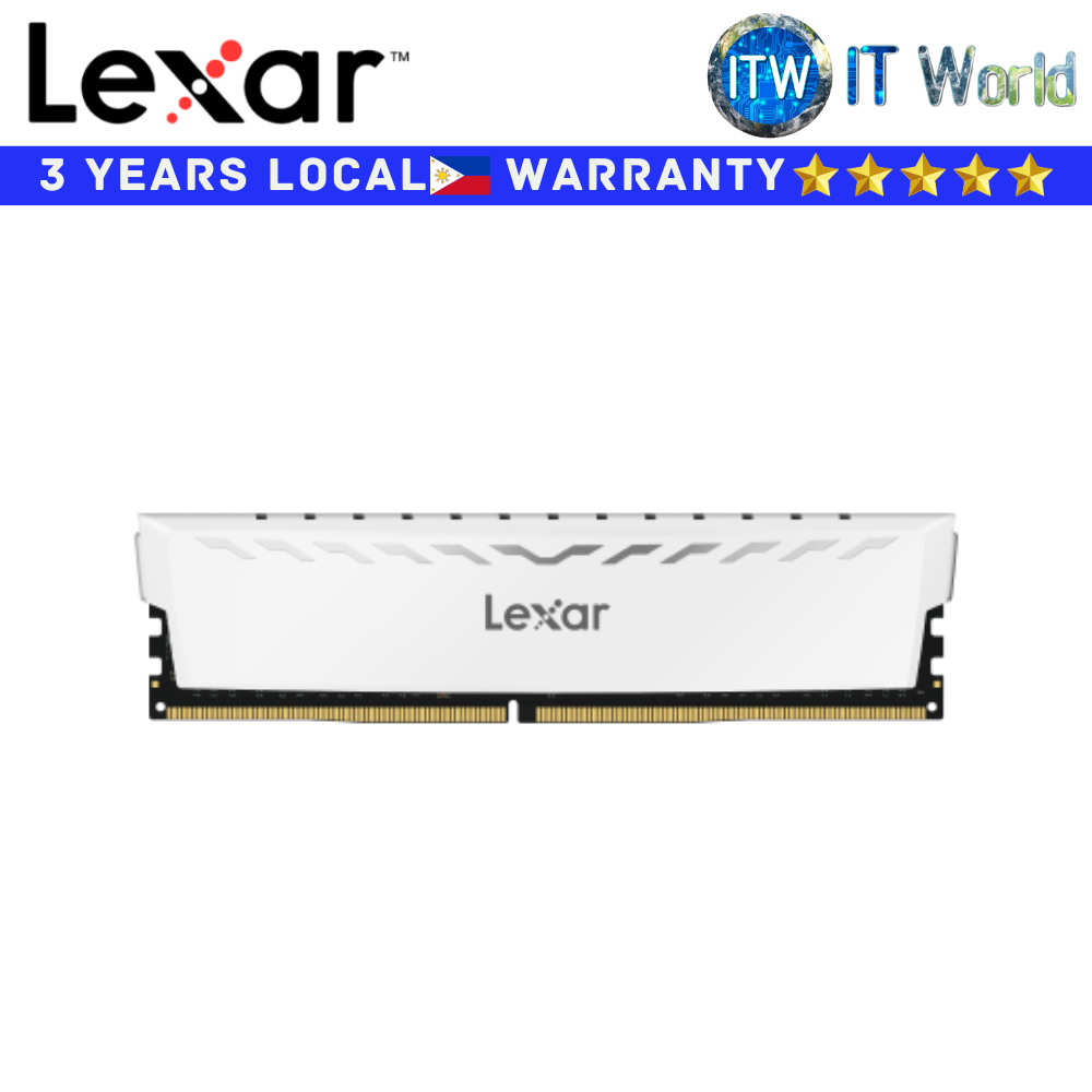 Itw | Lexar DDR4 RAM THOR 8GB 3600MHz UDIMM Desktop Memory (LD4BU008G ...
