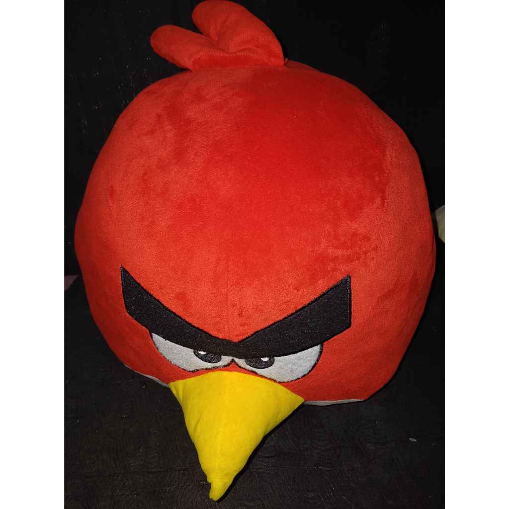 12" Toons Design Red Angry Birds Plush Stuff toys RARE VERY LARGE BIG ...