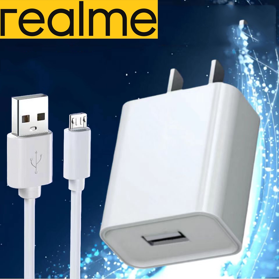 Realme Charger Original Fast Charger 25W Micro USB/Type-C Cable For ...