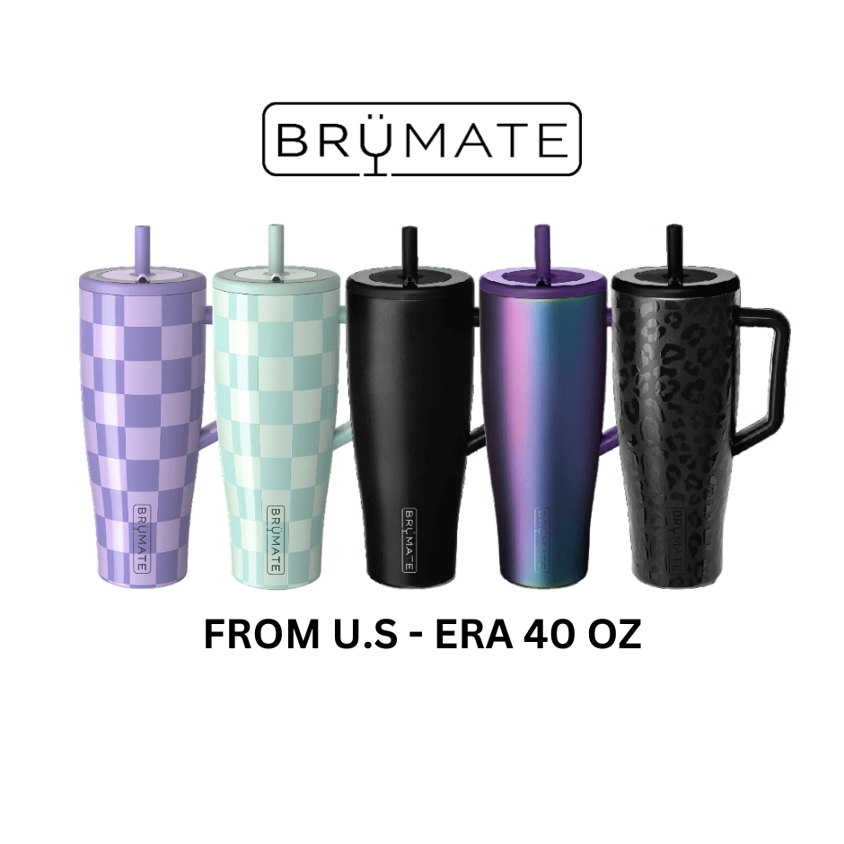 Brumate Era Tumbler With Handle and Leak Proof Stainless Steel 40 oz ...