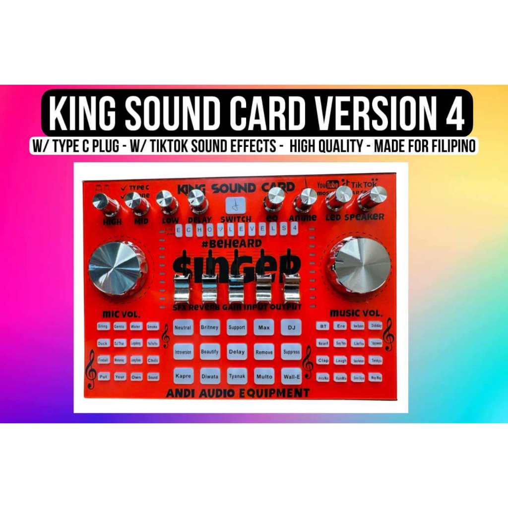 King Sound Card Version 4 | Shopee Philippines
