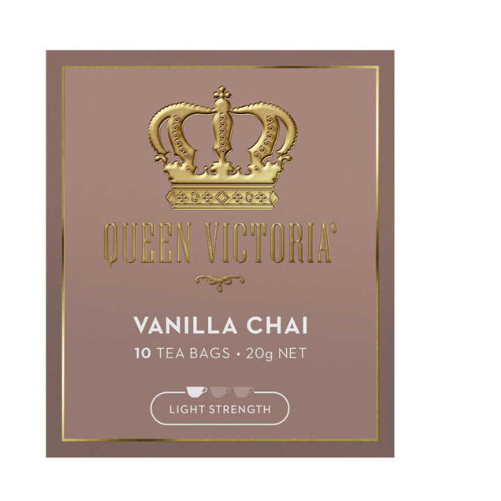 Queen Victoria Vanilla Chai Tea Bags | 10 pack (DEC 2025) | Shopee ...