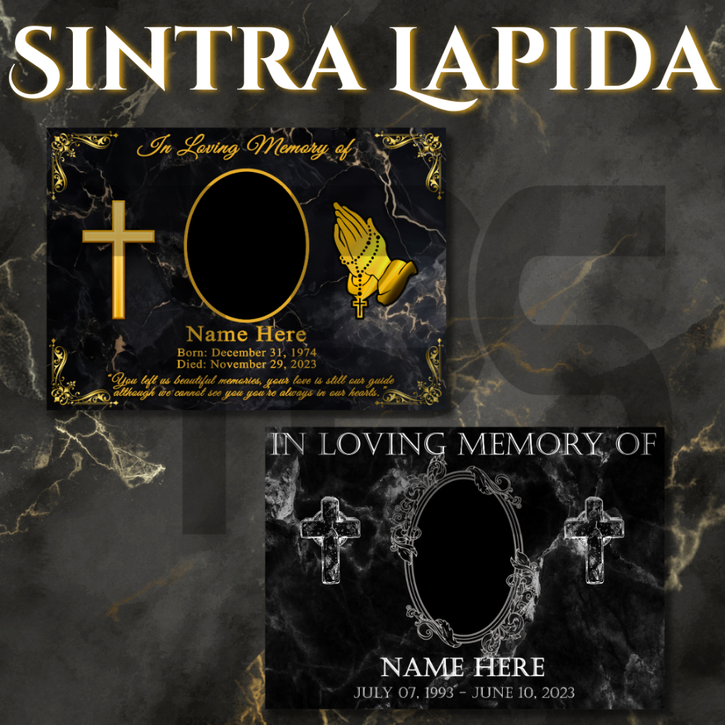 Personalized Sintra Lapida A4 and A3 size | Shopee Philippines