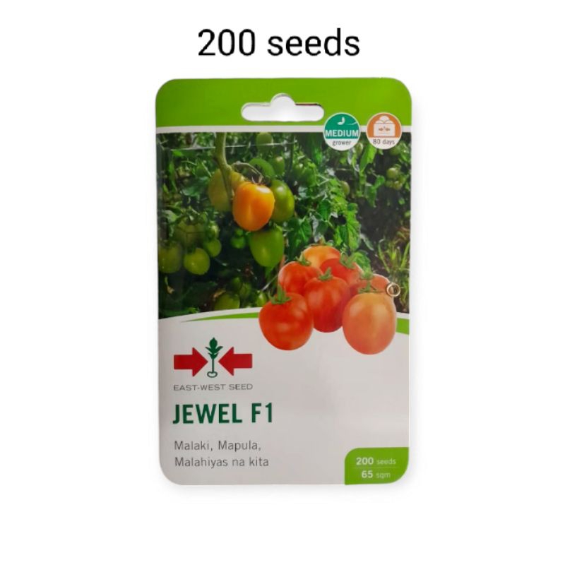 Jewel F1 Tomato hybrid Eastwest 200/500 seeds | Shopee Philippines