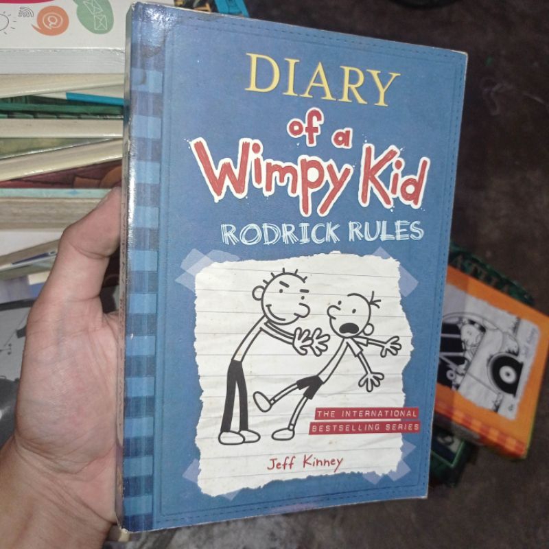 Diary of a Wimpy Kid; Rodrick Rules By: Jeff Kinney | Shopee Philippines