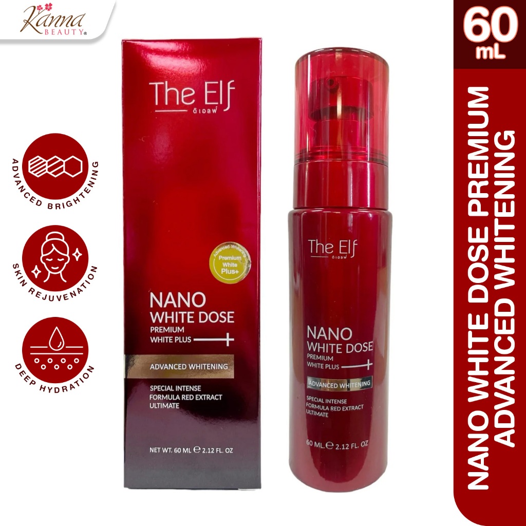 The Elf Nano White Dose Serum 60mL Advanced Whitening Premium White ...