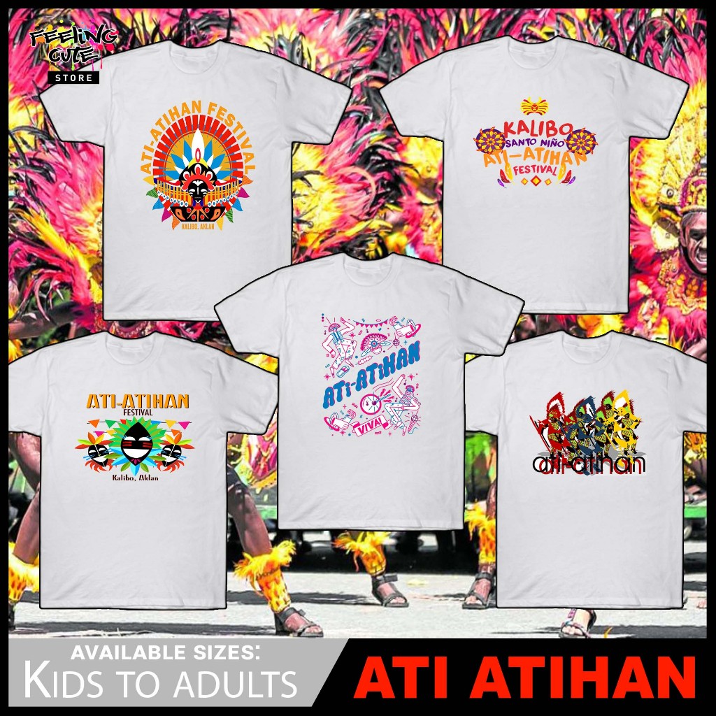 Ati-Atihan Kalibo Aklan Festival Summer Shirt Philippines travel ShirT ...