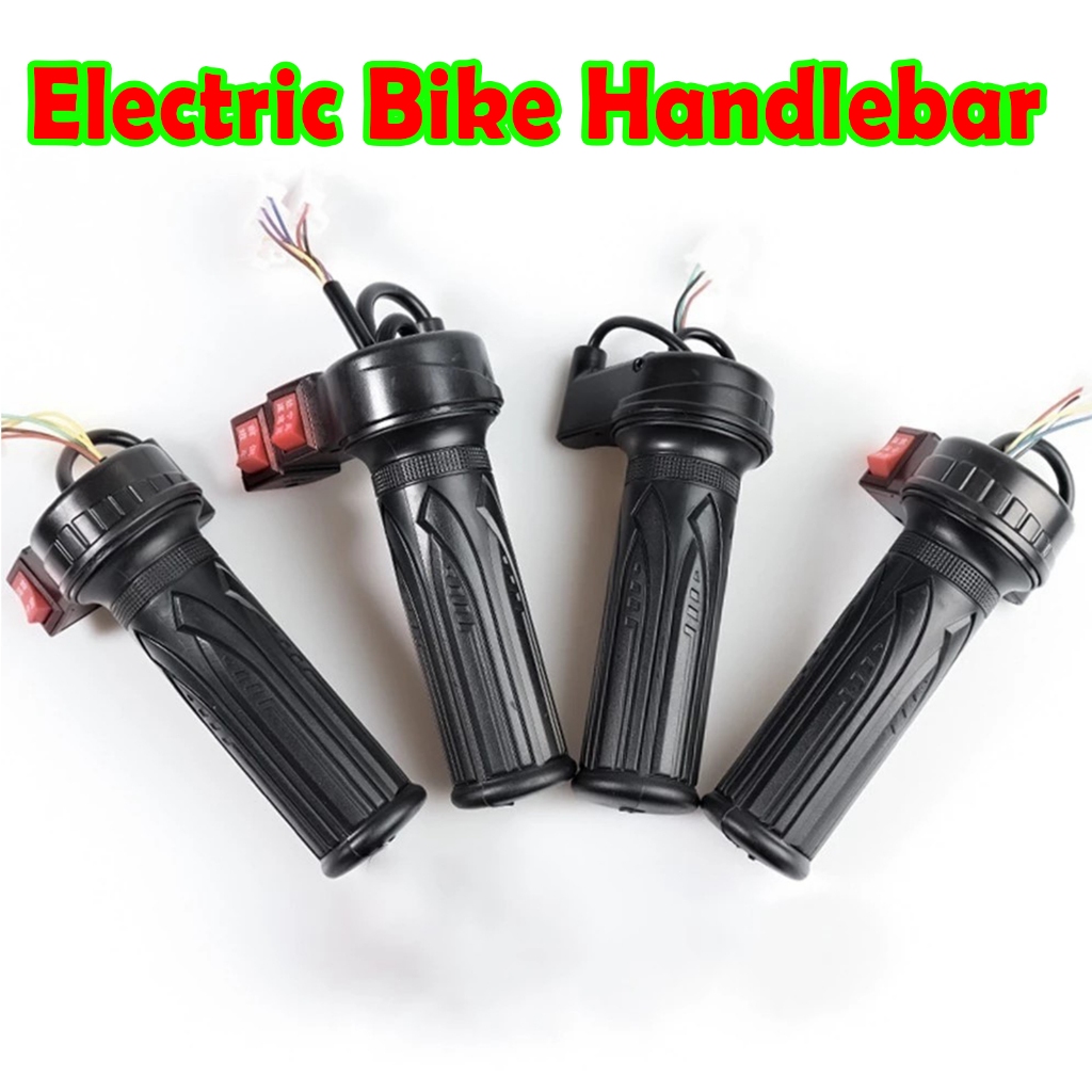 Handlebar Mount Electric Bike Throttle Grip High Medium Low Speed ...