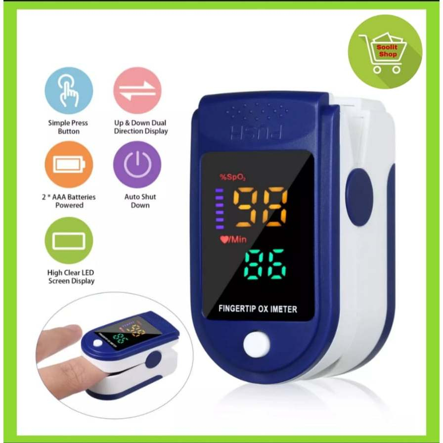 Panasonic Blood Oxygen Finger Pulse Oximeter Digital Fingertip Finger ...