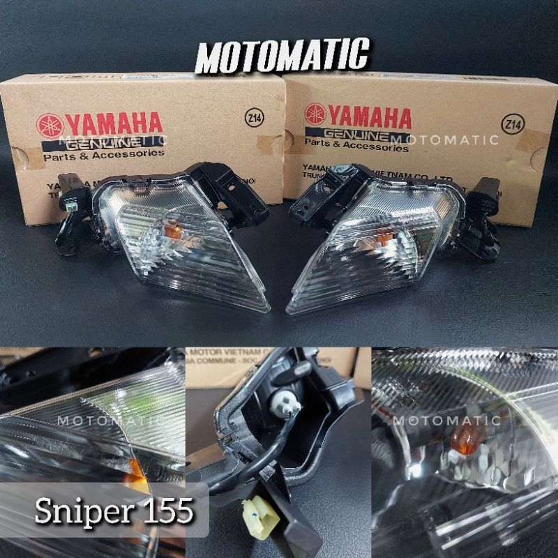 SNIPER 155 | Front signal light with socket & bulb | LEFT & RIGHT ...