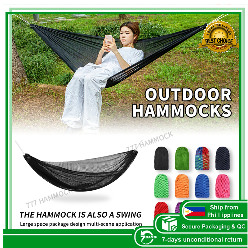Duyan Travel Hammock with Storage Bag Duyan Ice silk Hammock Camping ...