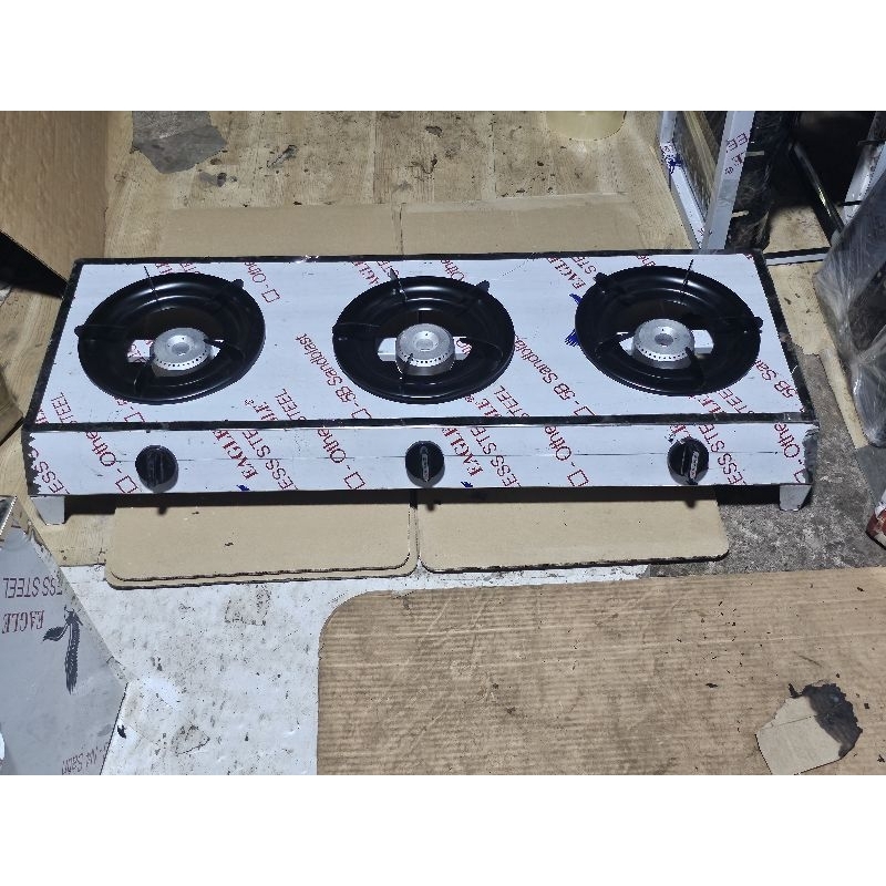 single double triple burner stove pure stainless | Shopee Philippines
