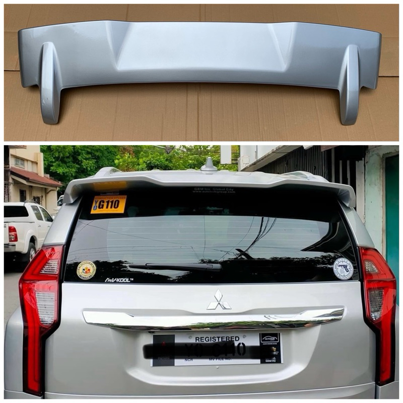 Mitsubishi Montero 2019 - 2025 Spoiler Silver | Shopee Philippines