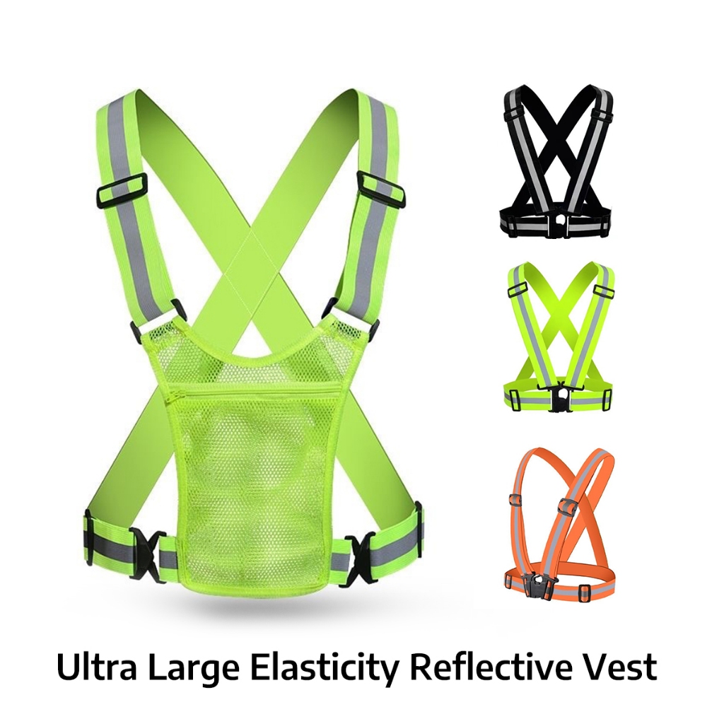 PaoBoo Reflectorized Vest Reflective Vest Security Vest Safety Vest ...