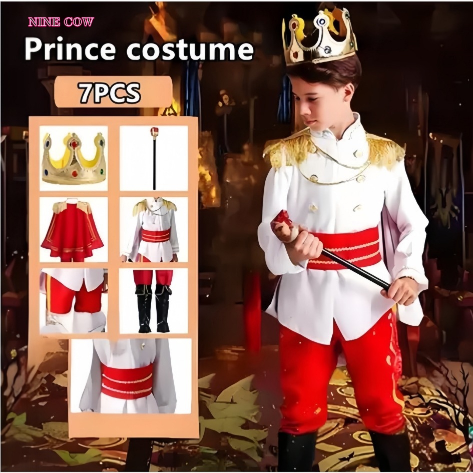 Prince Costume For Kids Boy Prince Costume For Boys Christmas Cosplay ...
