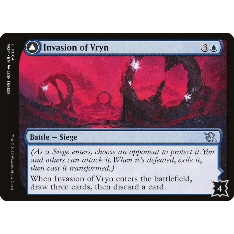 Magic the Gathering - Invasion of Vryn - MTG Blue - MOM - NM - (_RAS ...
