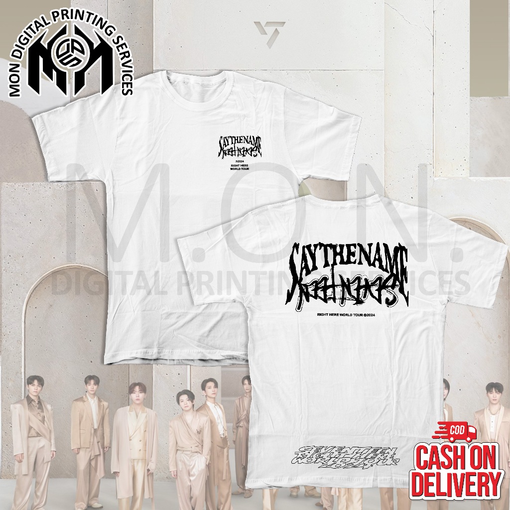 Seventeen | Seventeen Right Here World Tour Kpop Inspired T-Shirt ...