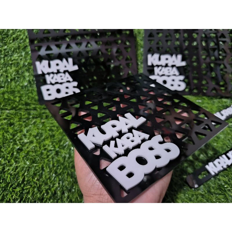 RADIATOR COVER Kup4l kaba boss By Joel Malupiton FOR CLICK NMAX V1 V2 ...